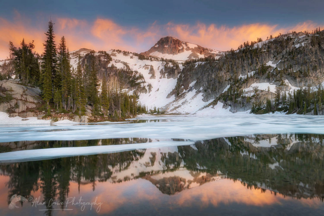 Eagle Cap and Mirror Lake Eagle Cap Wilderness Orergon - Alan Crowe ...