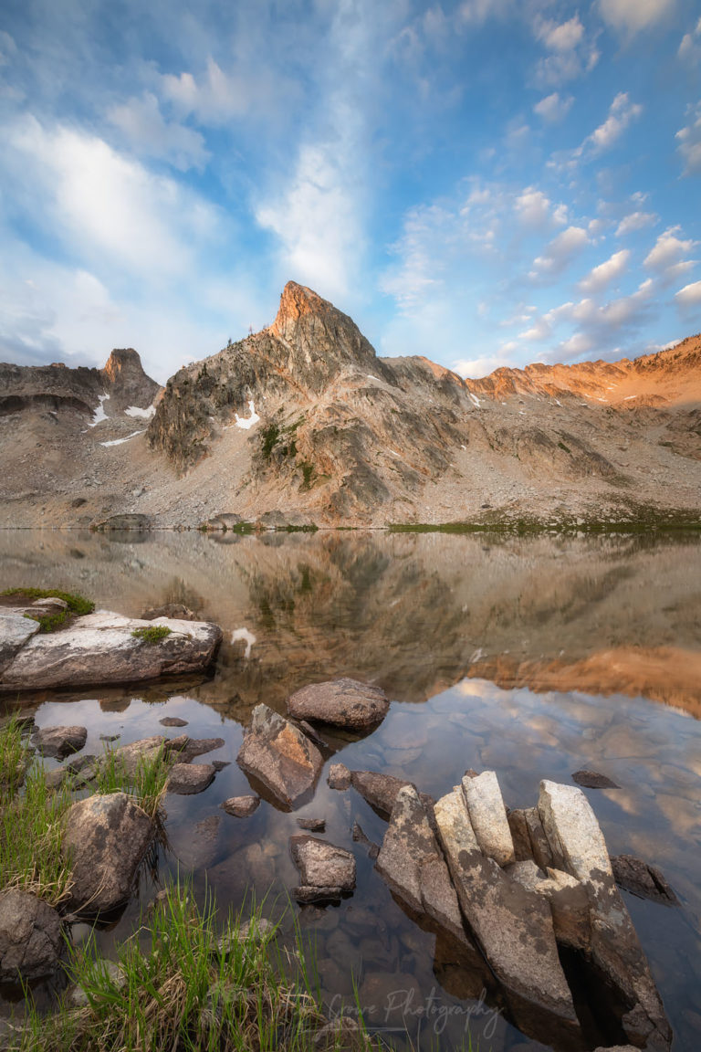 Twin Lakes Alice-Toxaway Lakes Loop Trail Sawtooth Mountains - Alan ...