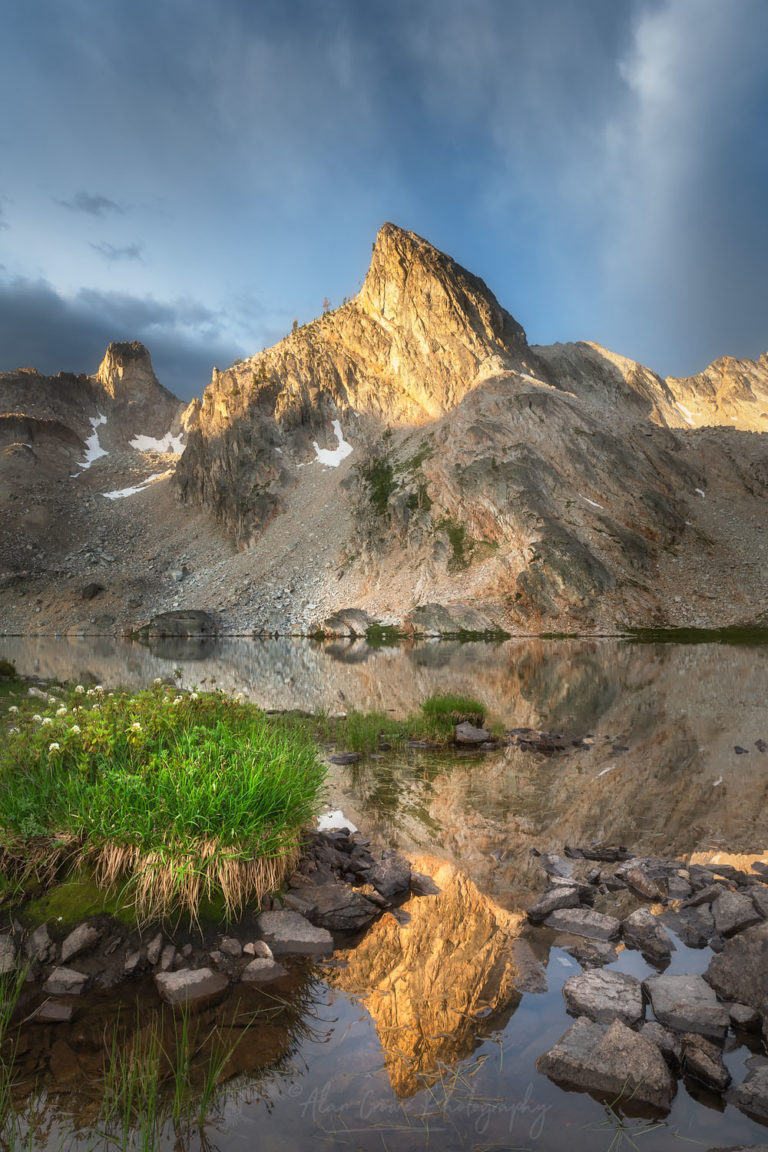 Twin Lakes Alice-Toxaway Lakes Loop Trail Sawtooth Mountains - Alan ...